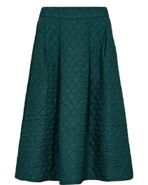 Groene rok met ruit structuur Numph
